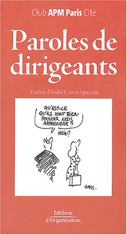 Bibliographie - Paroles de dirigeants - Serge Hayat